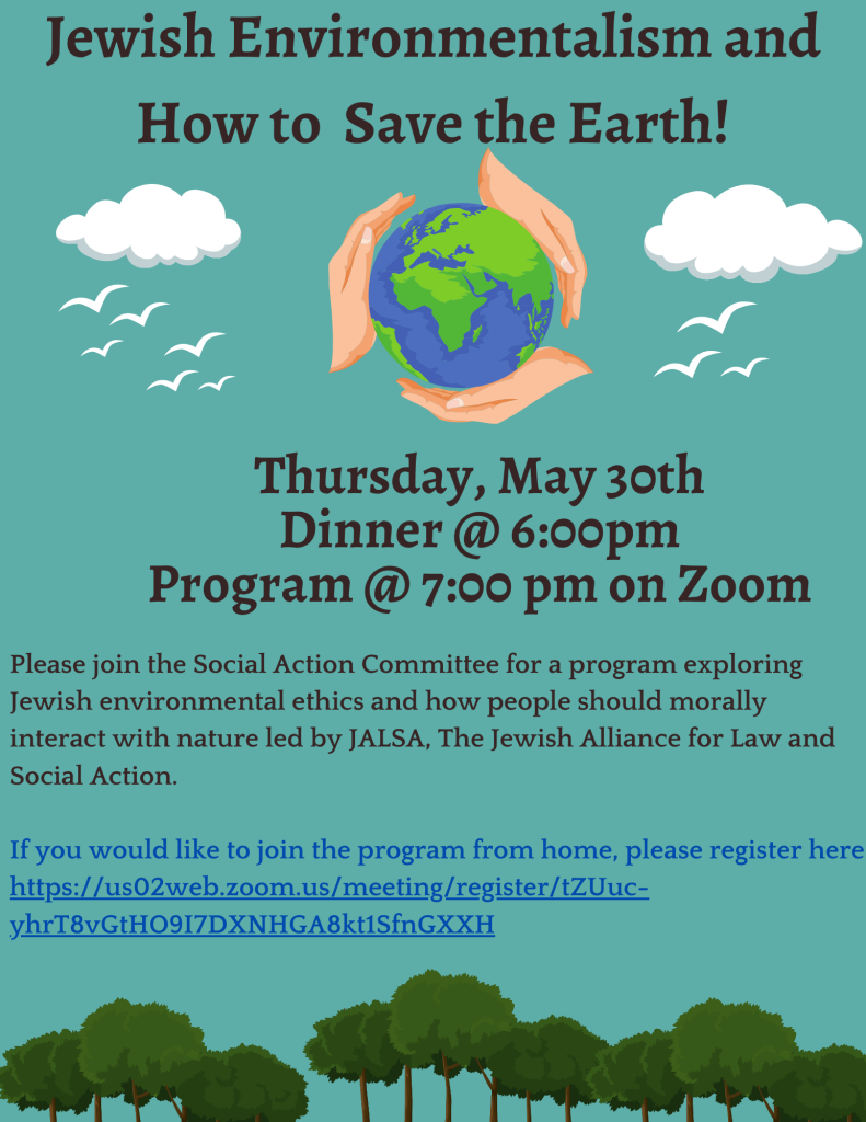 Jewish Environmentalism and How to Save the Earth! - Congregation Beth ...